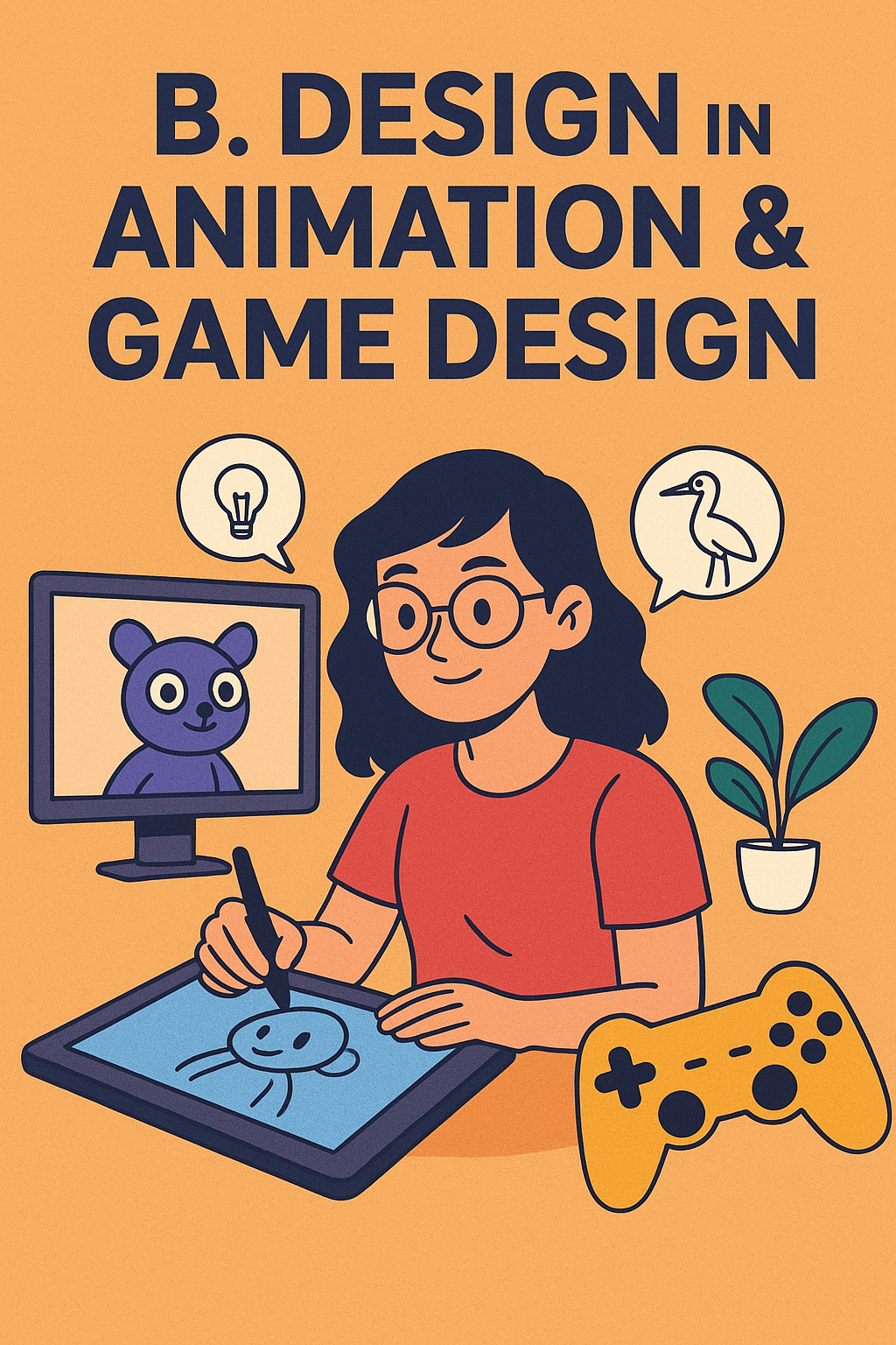 Skills for Animation & Game Design Career | Swaminarayan University